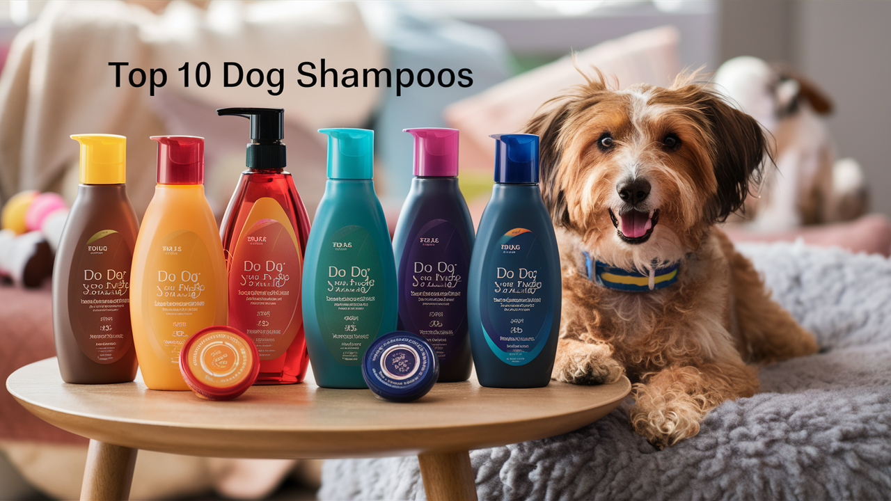Top 10 des meilleurs shampooings pour chien