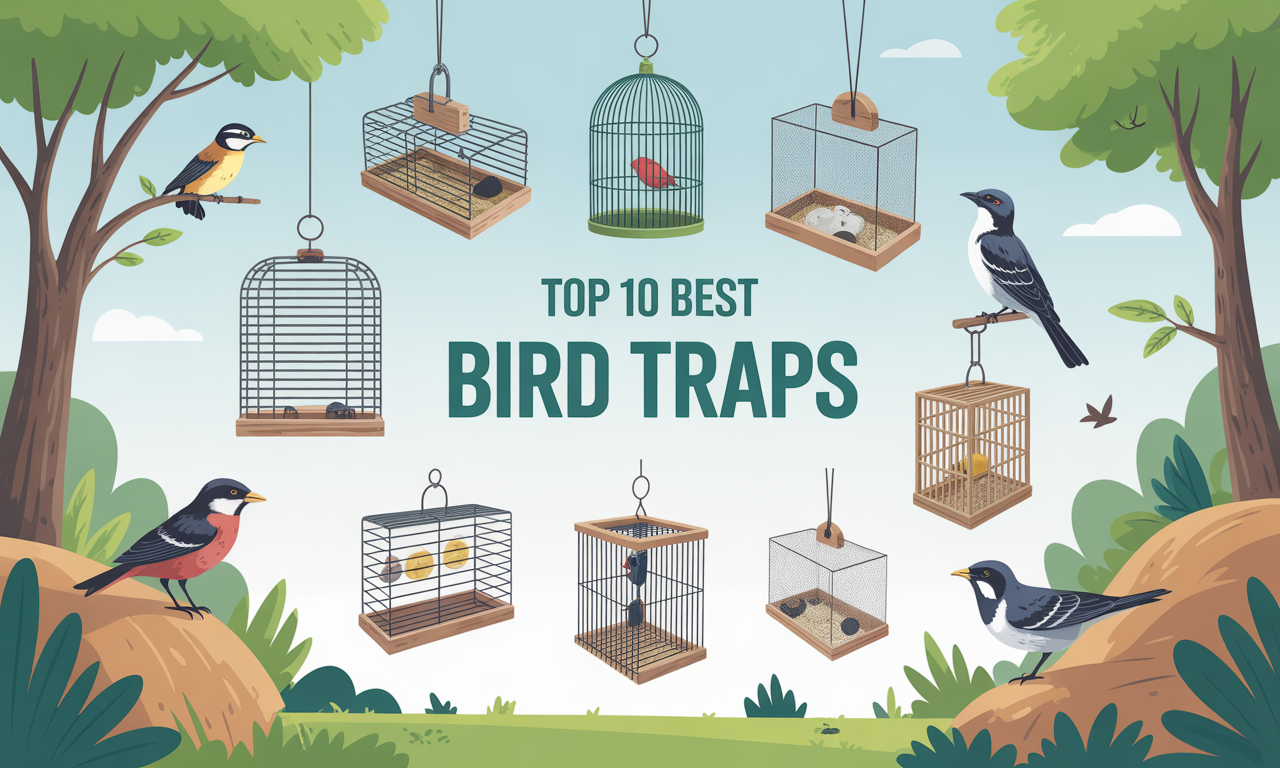 Top 10 des meilleurs pièges pour oiseaux